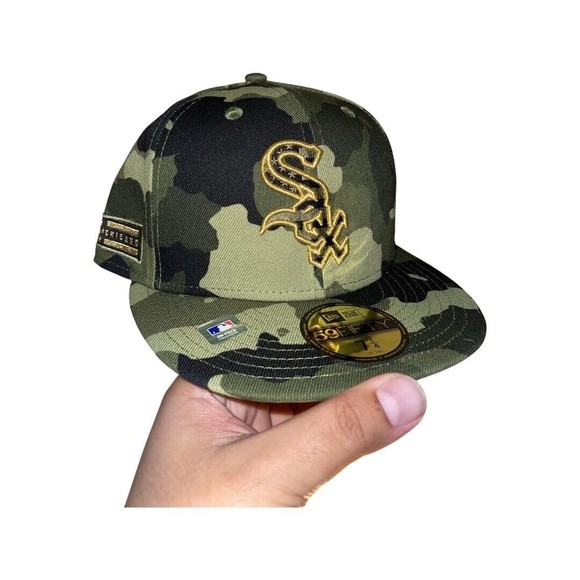 New Era | Accessories | Chicago White Sox New Era 222 Camo Armed Forces ...